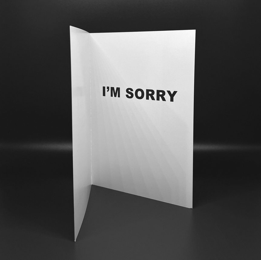 Apology Card | No Frills Greetings
